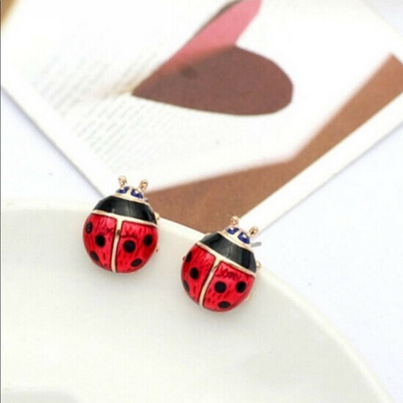 Jewelry | Ladybug Earrings | Poshmark